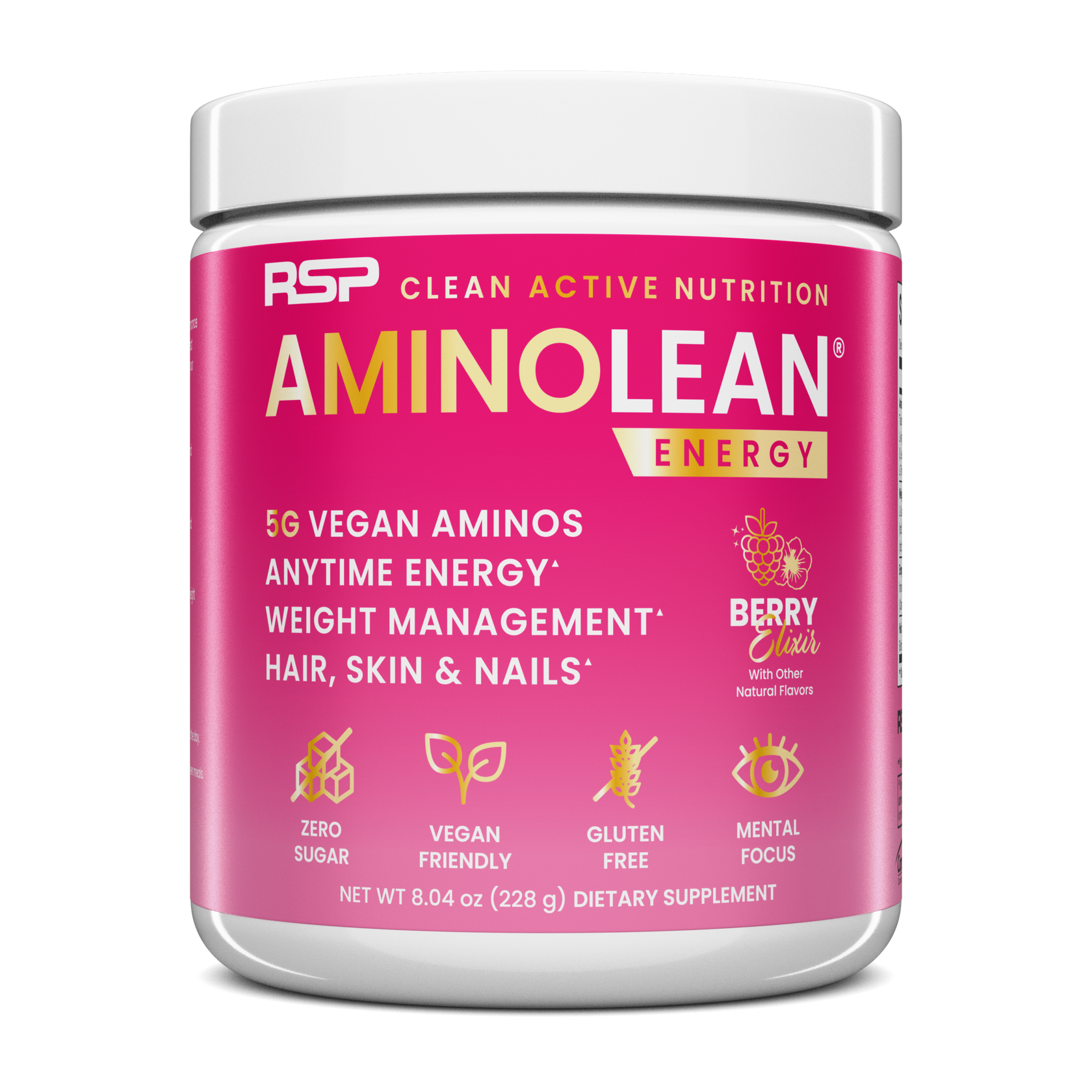 AminoLean Pre Workout - Berry Elixir – AminoLean | TrueFit