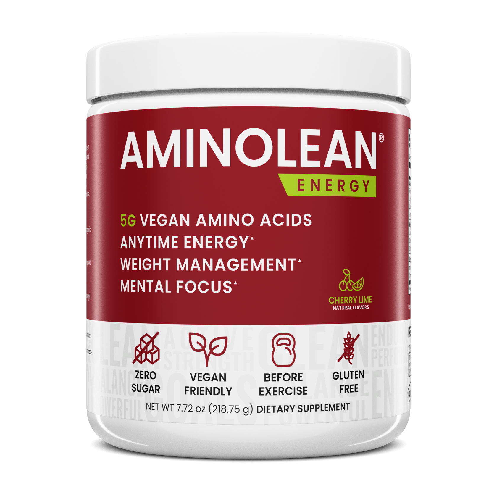 AminoLean Pre Workout - Cherry Lime – AminoLean | TrueFit