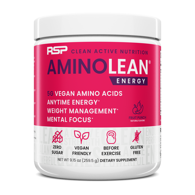 Pre and Post Workout – AminoLean | RSP Nutrition