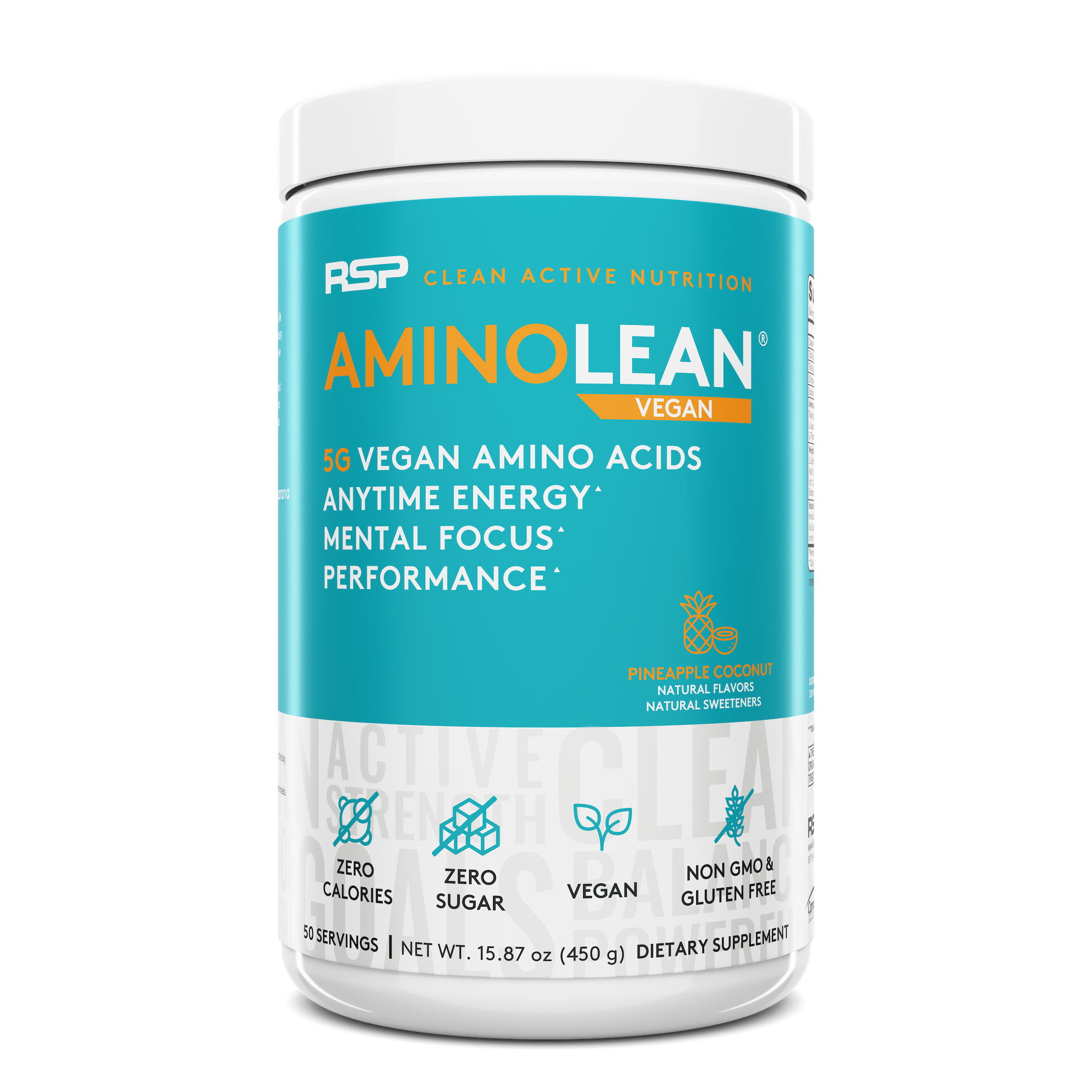 Best Vegan Pre Workout - Aminolean Pineapple Coconut – TrueFit Nutrition