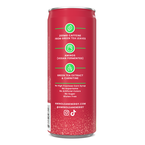 AminoLean Energy Drink - Cherry Lime – TrueFit Nutrition