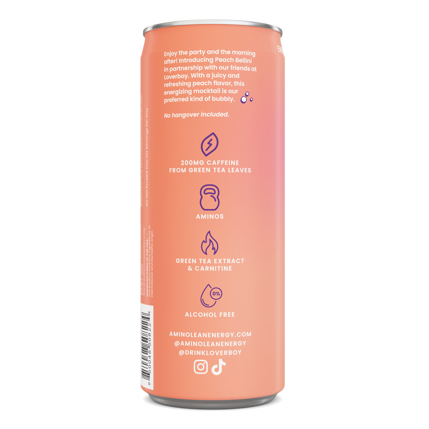 AminoLean x Loverboy Peach Bellini Mocktail - Limited Edition – TrueFit ...