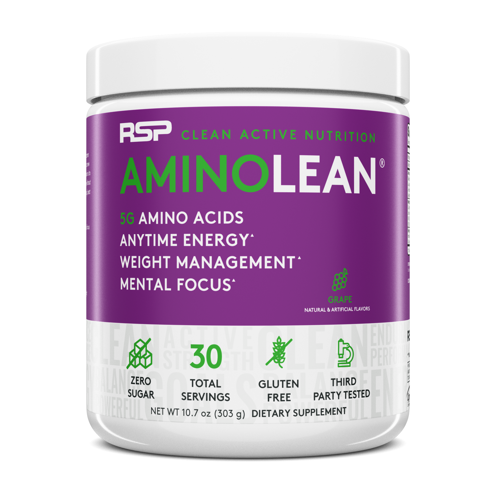 AminoLean Energy Grape by RSP Nutrition Official Site – AminoLean | TrueFit