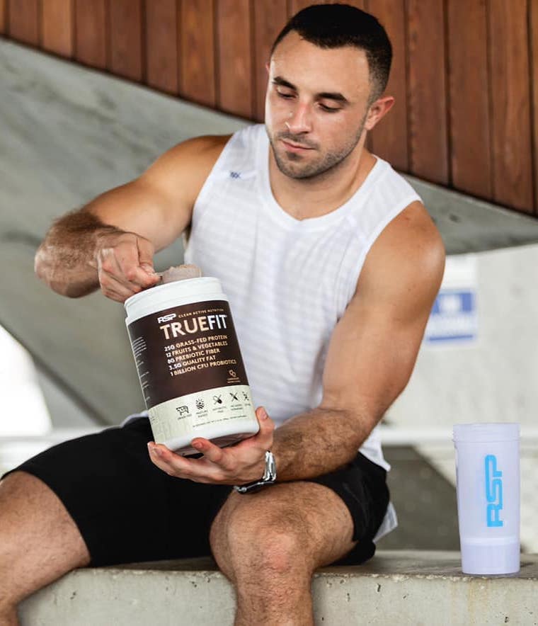 TrueFit Grass Fed Protein & Meal Replacement Powder - Chocolate ...