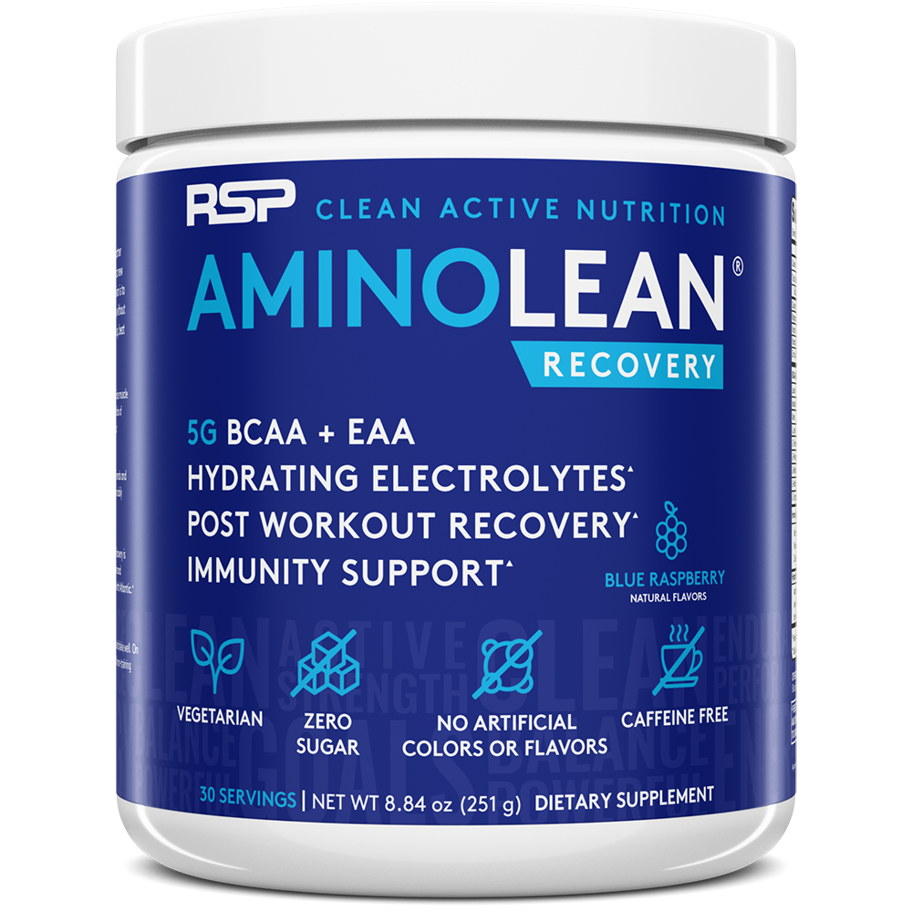 Best Post-Workout Recovery for Women & Men - AminoLean Recovery Blue ...