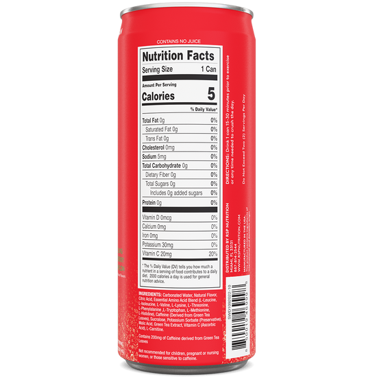 AminoLean Energy Drink - Strawberry Watermelon – TrueFit Nutrition