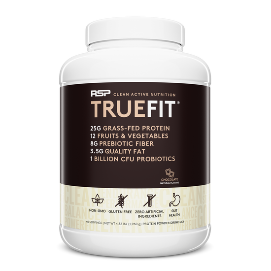 TrueFit Grass Fed Protein & Meal Replacement Powder - Chocolate ...